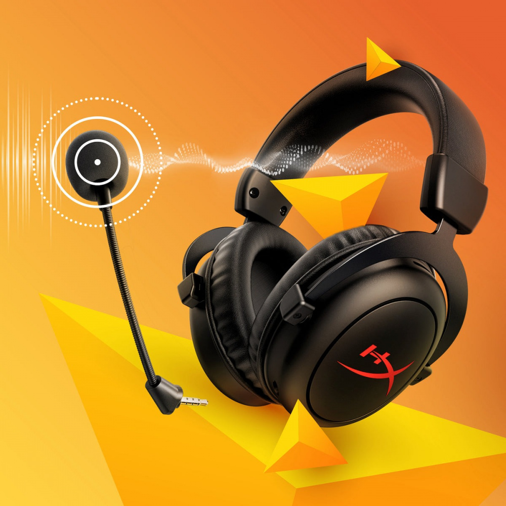 ≡ Ігрова гарнітура HyperX Cloud II Core WL, Black (6Y2G8AA) – купити в Києві | ціни і відгуки в MOYO