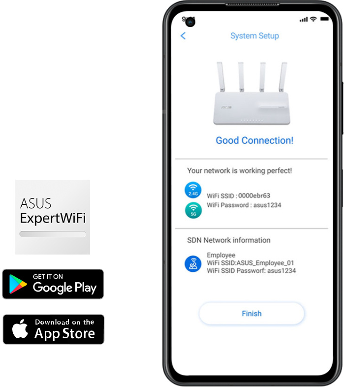 ≡ Маршрутизатор ASUS ExpertWIFI EBR63 AX3000 (90IG0870-MO3C00) – купити ...
