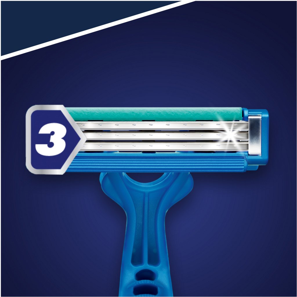 Бритвы одноразовые Gillette Blue Simple 3 (8 шт.) – купить в Киеве ...