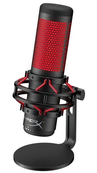 ≡ Мікрофон HyperX QuadCast Mic, Black (4P5P6AA) – купити в Києві | ціни ...