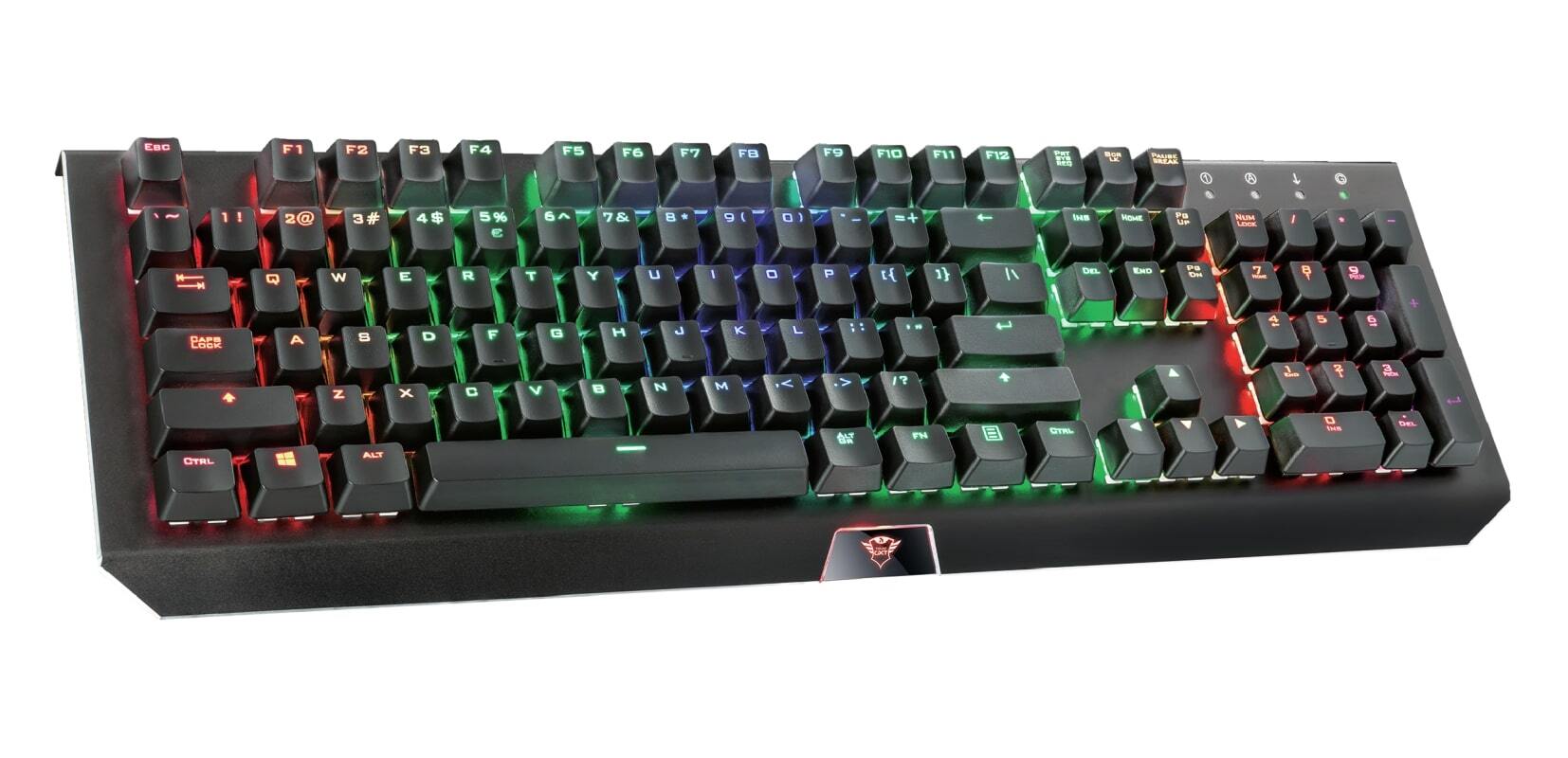 ≡ Игровая клавиатура Trust GXT 890 Cada RGB Mechanical Keyboard BLACK ...