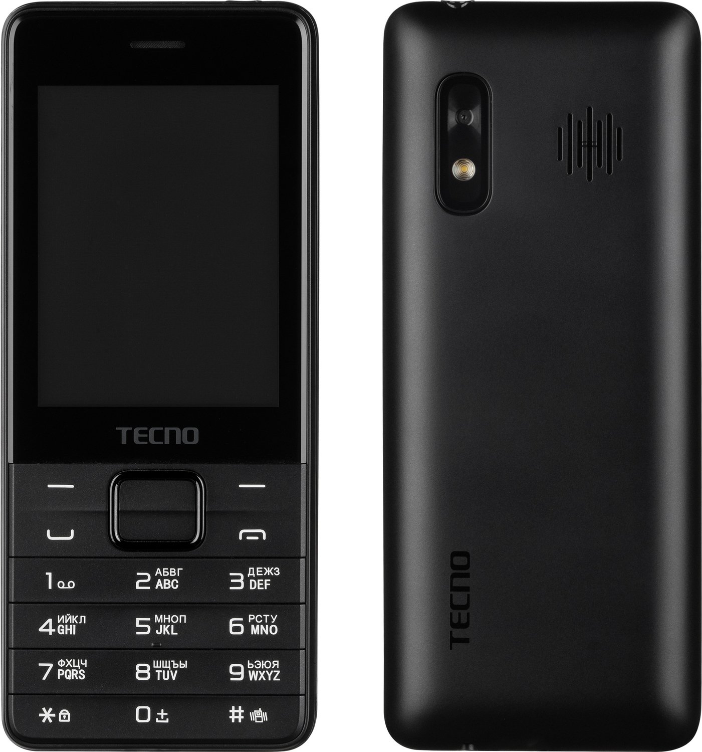 ≡ Мобільний телефон TECNO T454 2SIM Black – купити в Києві | ціни і відгуки