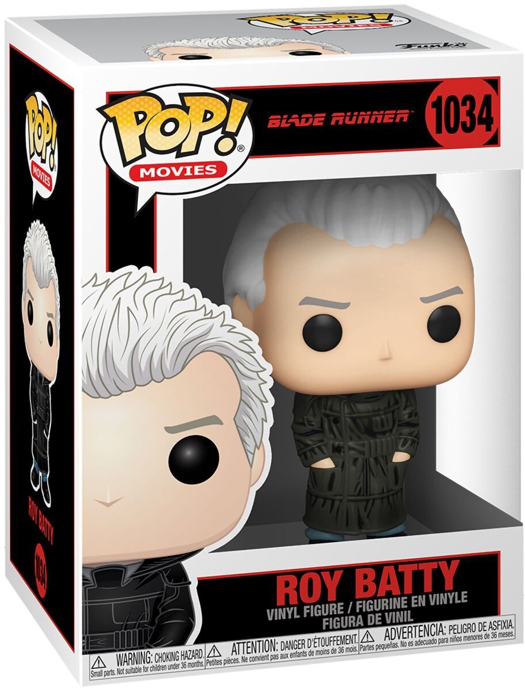 Коллекционная фигурка Funko POP! Movies Blade Runner Roy Batty w/Chase ...