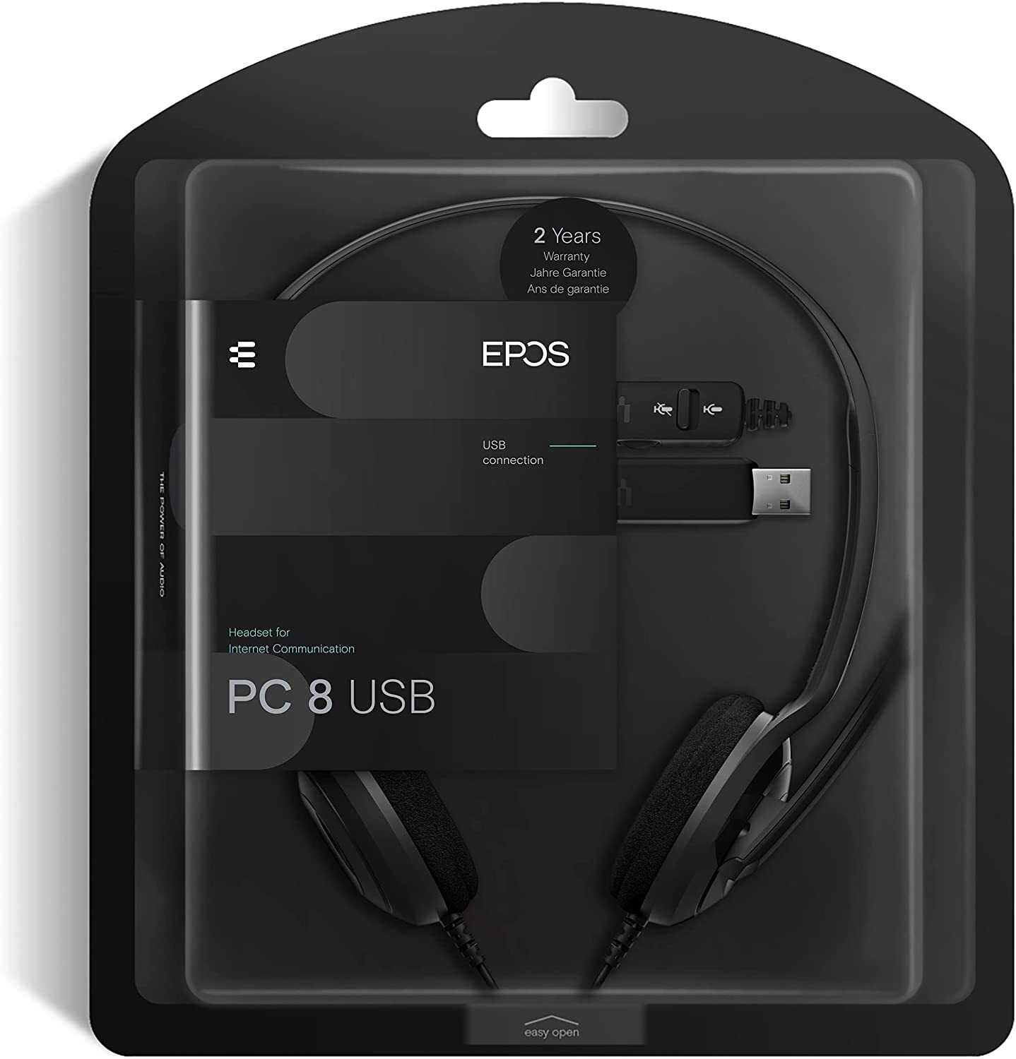 ≡ Гарнітура Sennheiser PC 8/EPOS PC 8, USB (1000432) – купити в Києві | ціни і відгуки