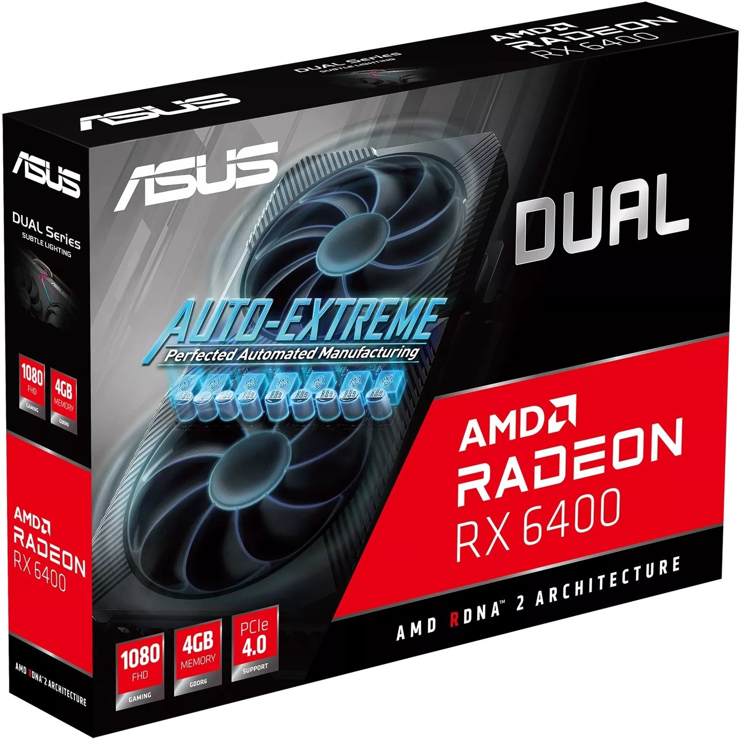 Видеокарта ASUS Radeon RX 6400 4GB GDDR6 DUAL (DUAL-RX6400-4G) – купить ...