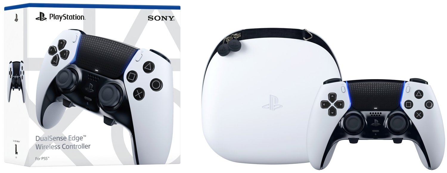 ≡ Бездротовий геймпад DualSense для PS5 Edge White (9444398) – купити в ...