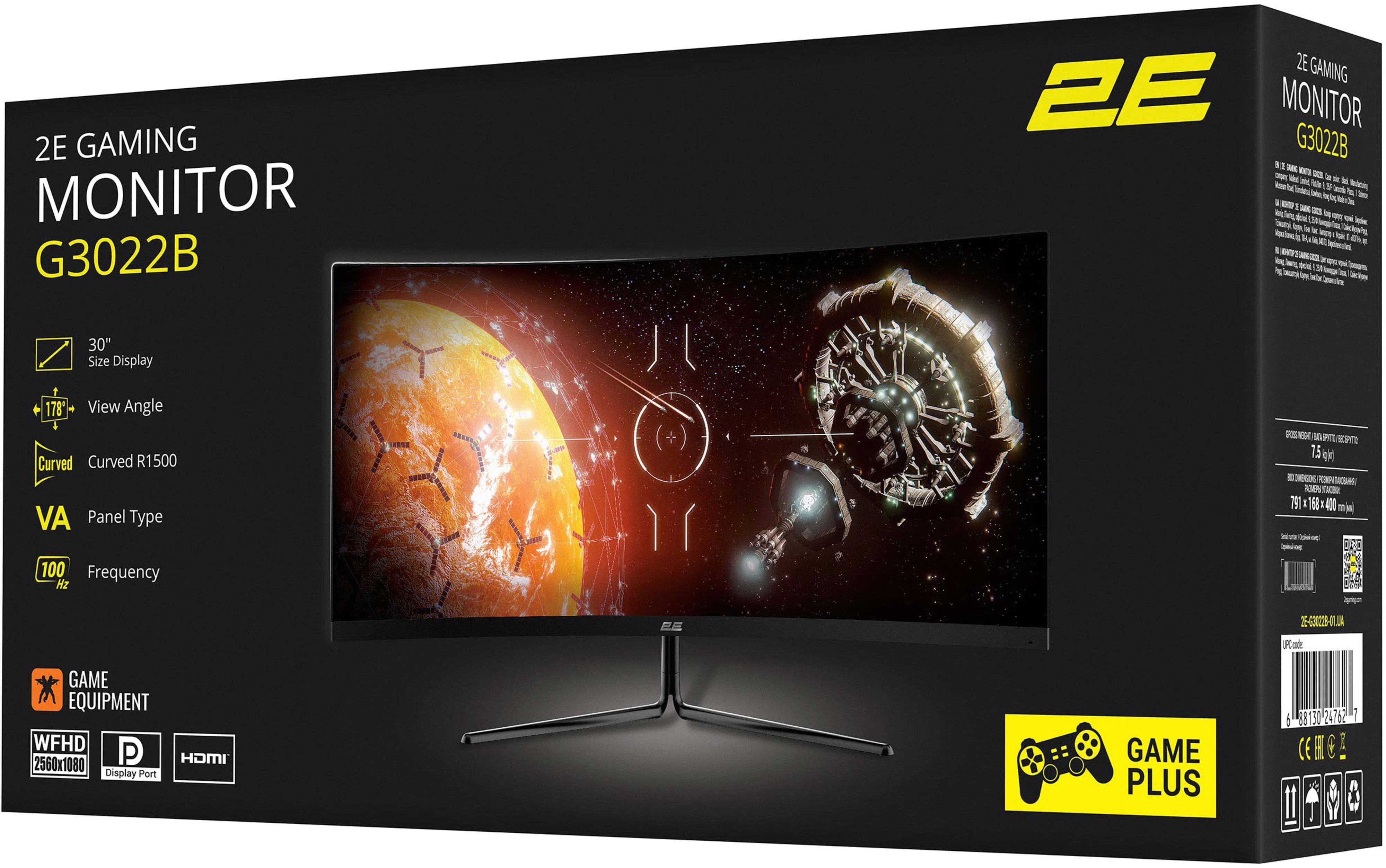 Монитор 30" 2E GAMING G3022B (2E-G3022B-01.UA) – купить в Киеве | цена ...