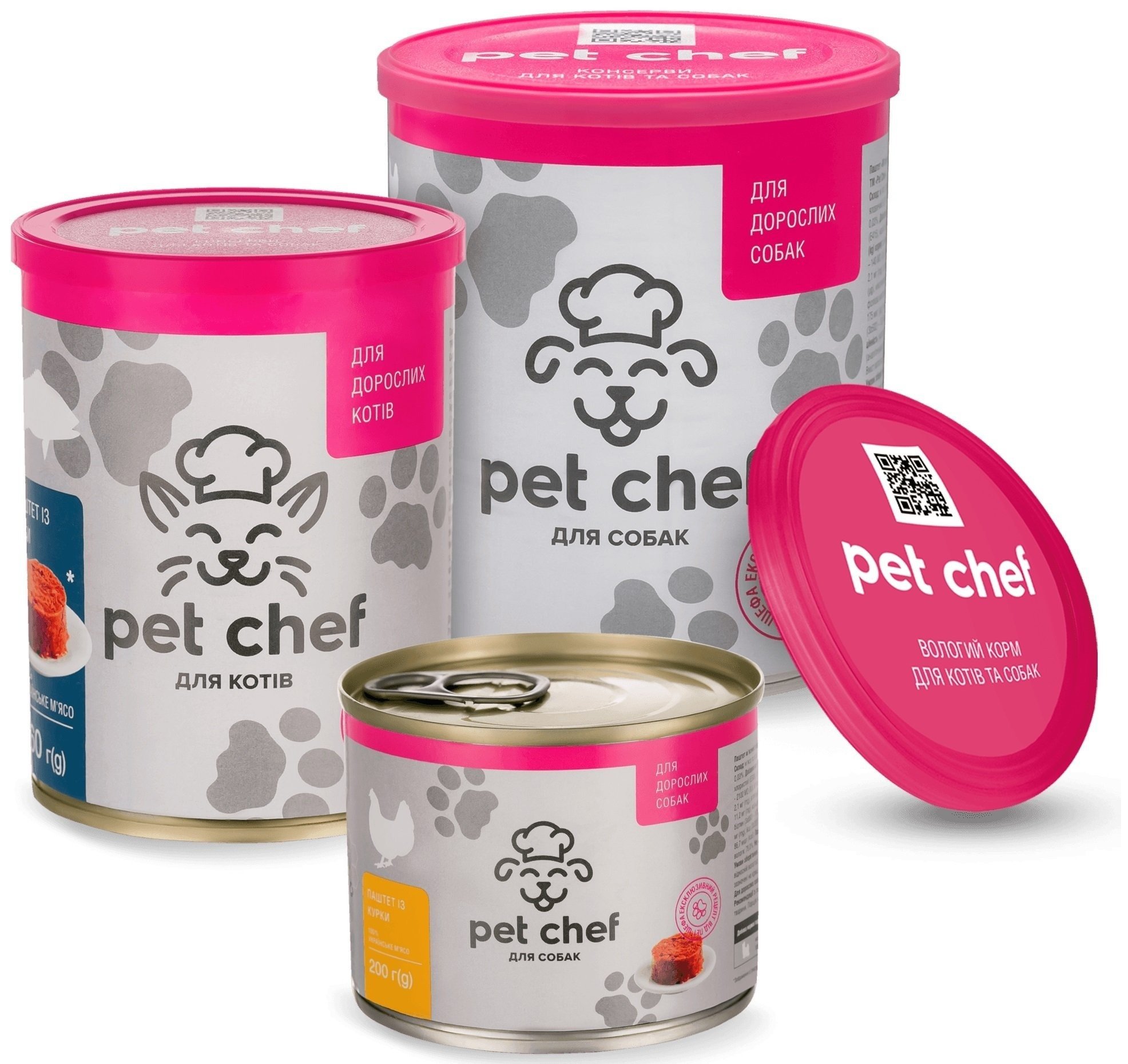 ≡ Паштет для собак Pet Chef м'ясне асорті 800 г – купити в Києві | ціни ...