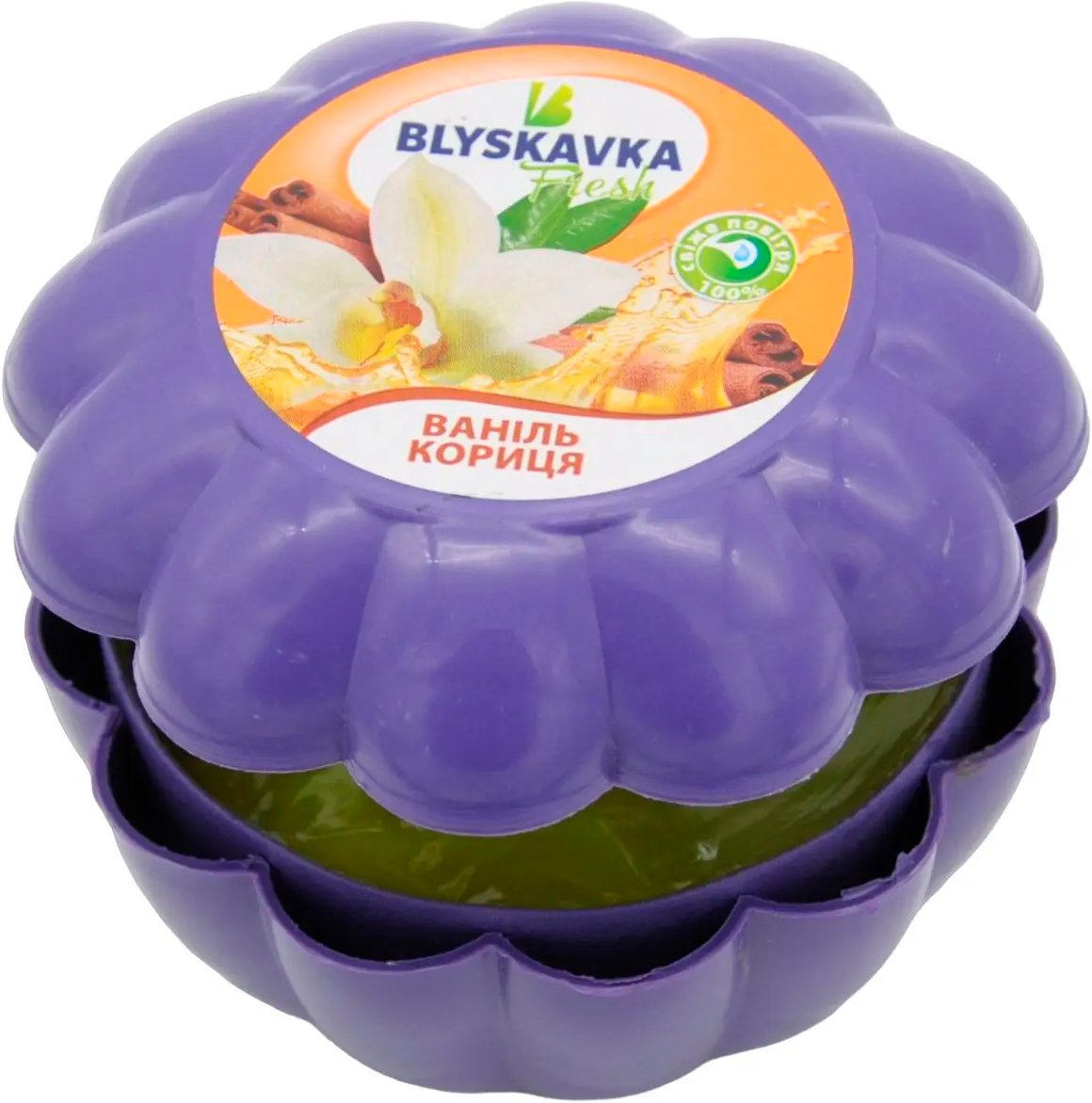 Освежитель воздуха гелевый Blyskavka Fresh Ваниль-Корица – купить в ...
