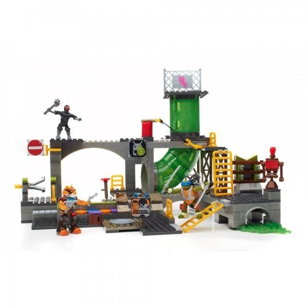 Конструктор Mega Bloks Черепашки-ниндзя Логово черепашек (DMX55 ...