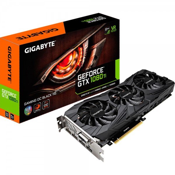 Видеокарта GIGABYTE GeForce GTX 1080 Ti 11GB GDDR5X (GV-N108TGAMINGOC ...