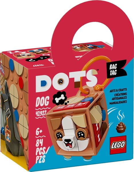 LEGO 41927 DOTS Брелок «Щенок» – купить в Киеве | цена и отзывы в MOYO