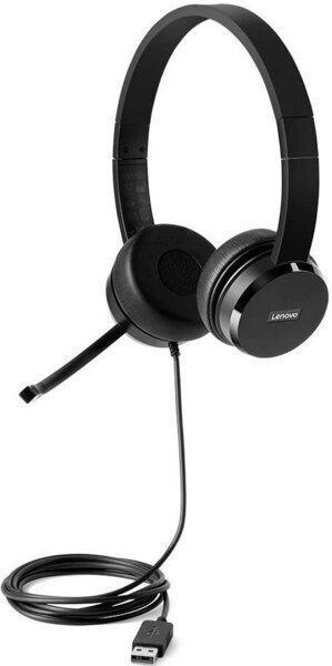Наушники Lenovo 100 Stereo USB Headset 100 (4XD0X88524) – купить в ...