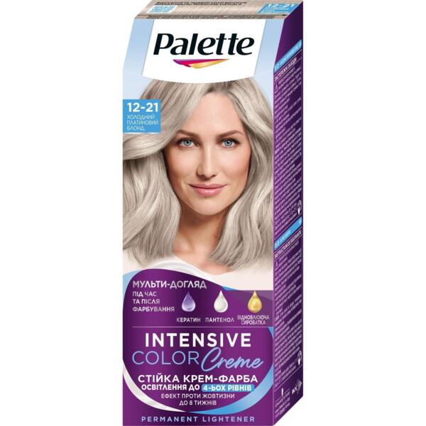 ≡ Стійка крем-фарба Palette ICC C-10 Сріблястий блондин – купити в ...