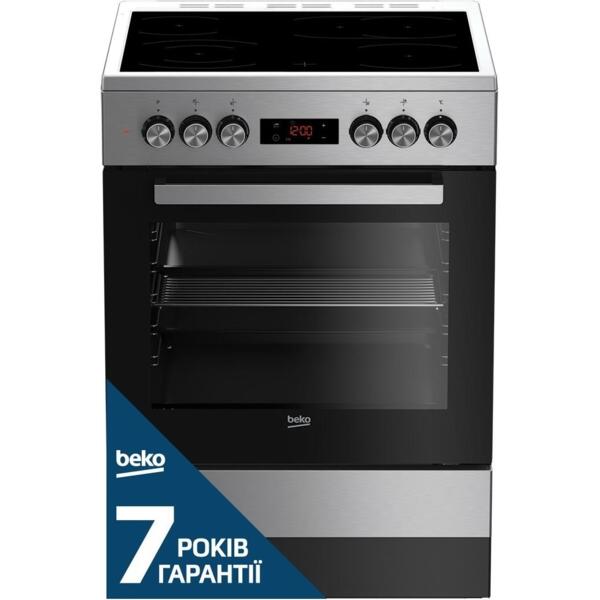 Плита электрическая Beko FSM67320GXS – купить в Киеве | цена и отзывы в ...