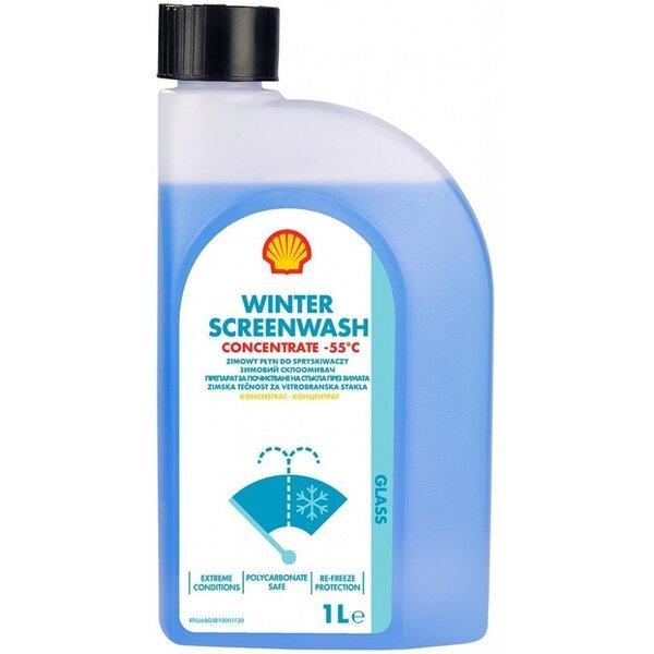 Омыватель Shell зимний Winter Screenwash -55°C концетрат 1л (4107297903 ...