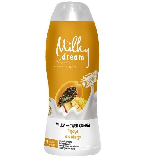 Молочный крем-гель для душа Milky Dream Папайя и манго 300мл – купить в ...