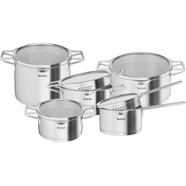 Набор посуды Tefal Nordica, 10 пр., (H852SA56) – купить в Киеве | цена ...